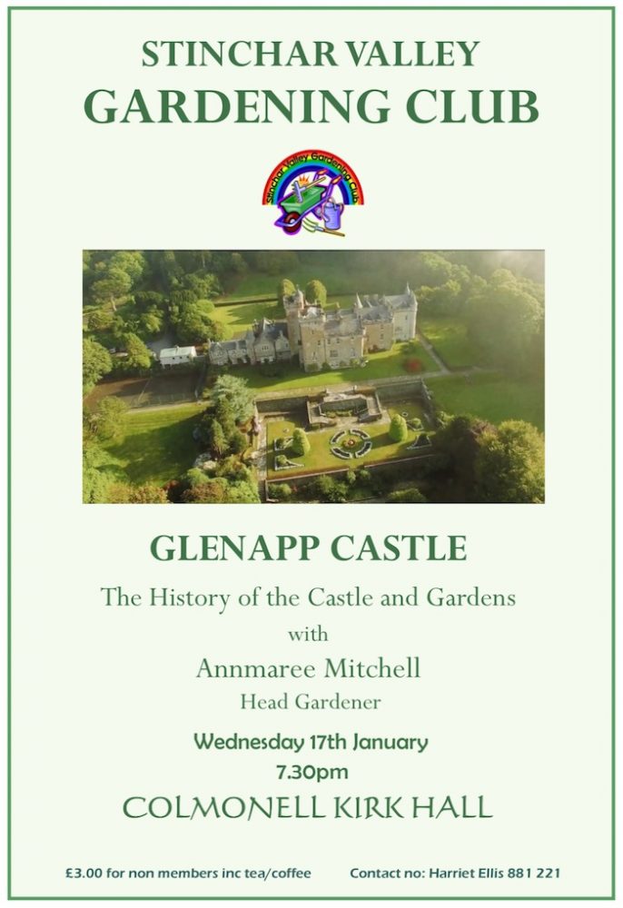 Stinchar Valley Gardening Club – Glenapp Castle History | Pinwherry and ...